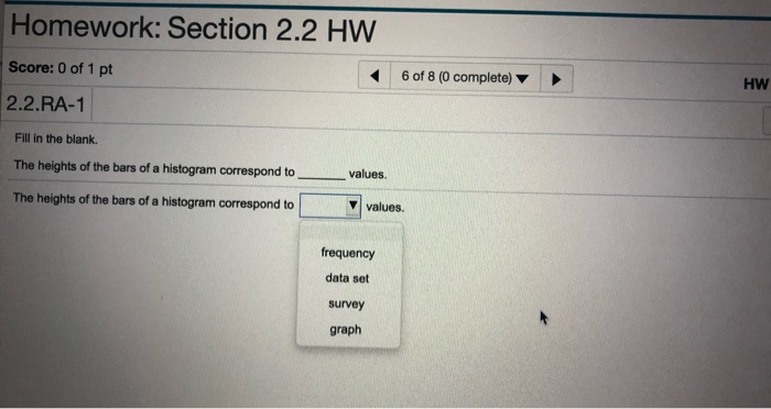 Solved Homework Section 2 2 Hw Score 0 Of 1 Pt 2 2 Ra 1 6