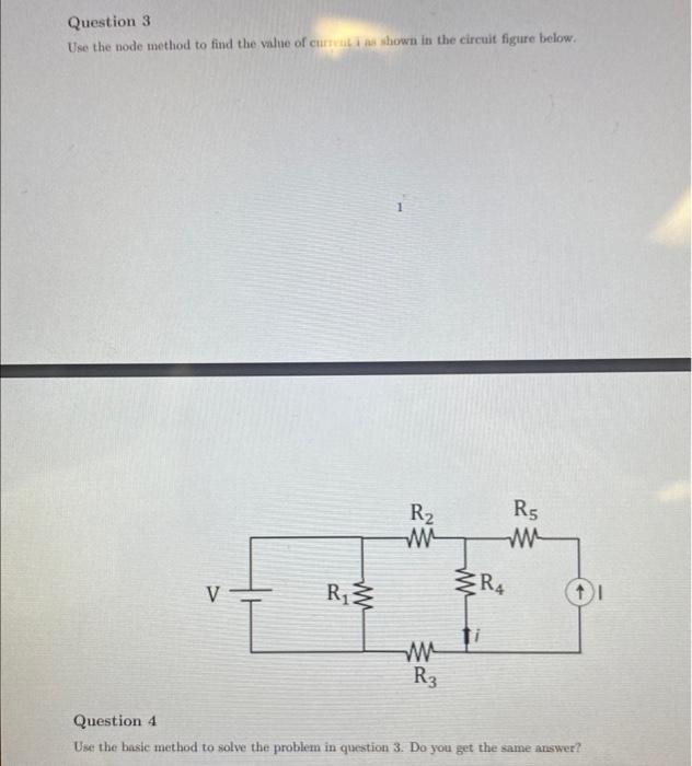 Solved Question 3 Use the node method to find the value of | Chegg.com