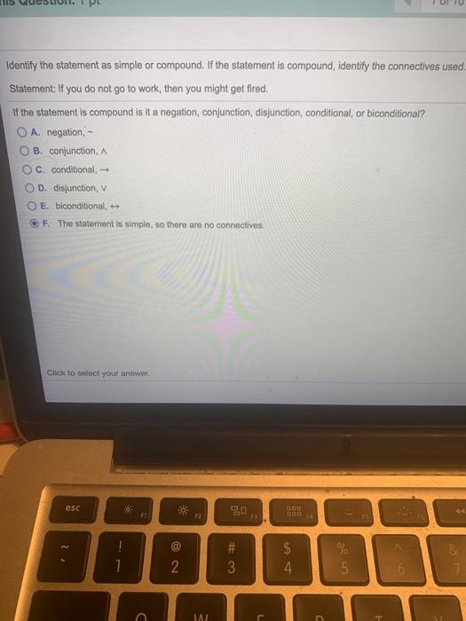 Solved Identify the statement as simple or compound. If the | Chegg.com