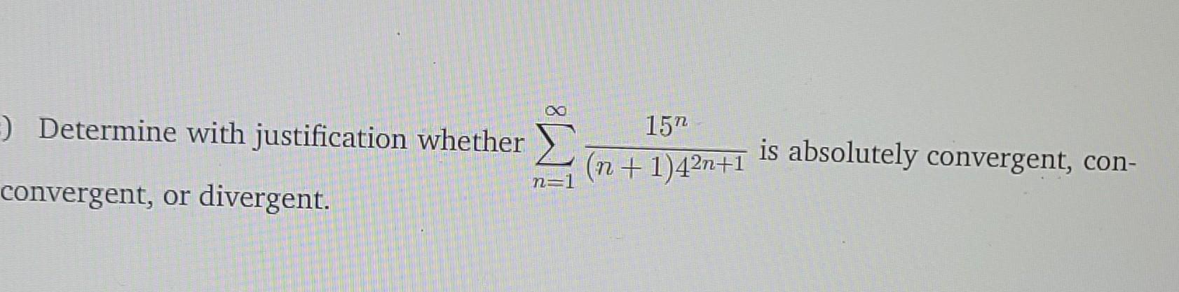 Solved Determine with justification whether | Chegg.com