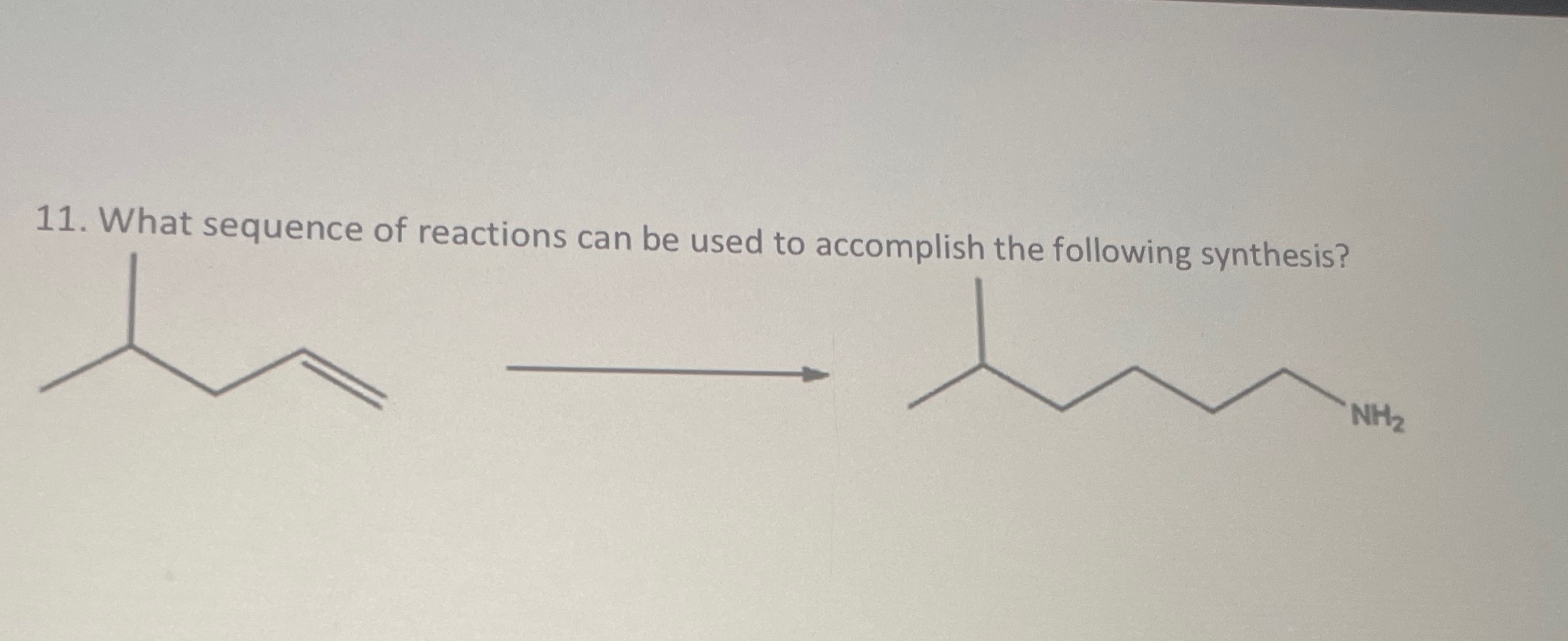Solved What sequence of reactions can be used to accomplish | Chegg.com
