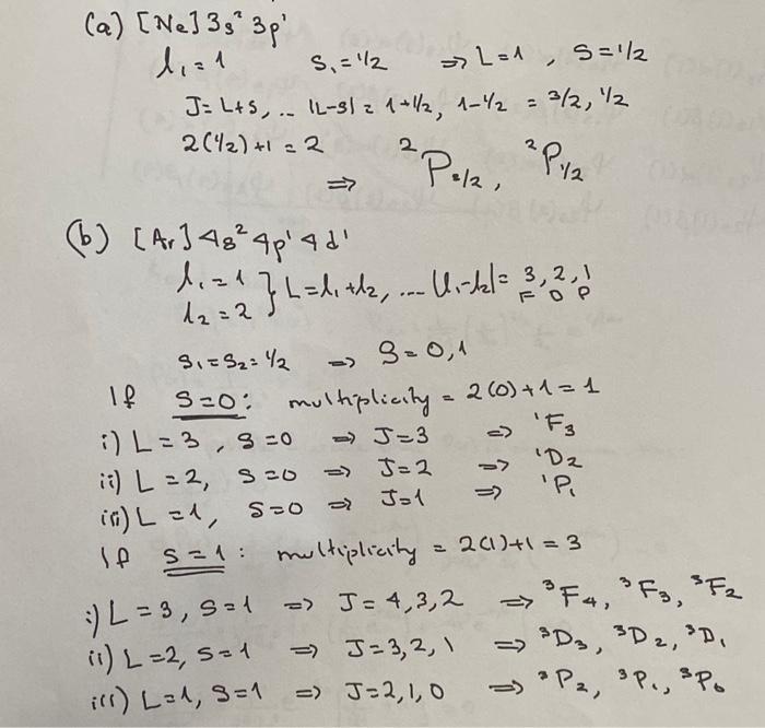 Solved Physical Chemistry III need correct step and answer | Chegg.com