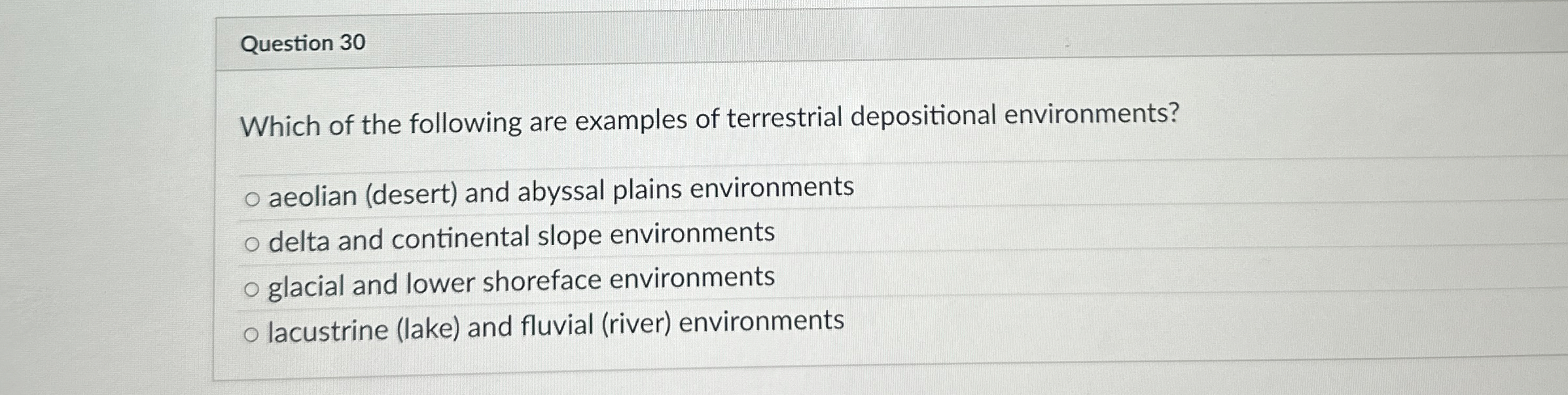 Solved Question 30Which of the following are examples of | Chegg.com