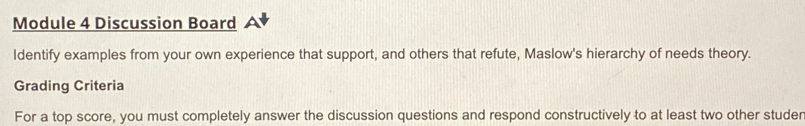 Solved Module 4 ﻿Discussion Board AIdentify examples from | Chegg.com