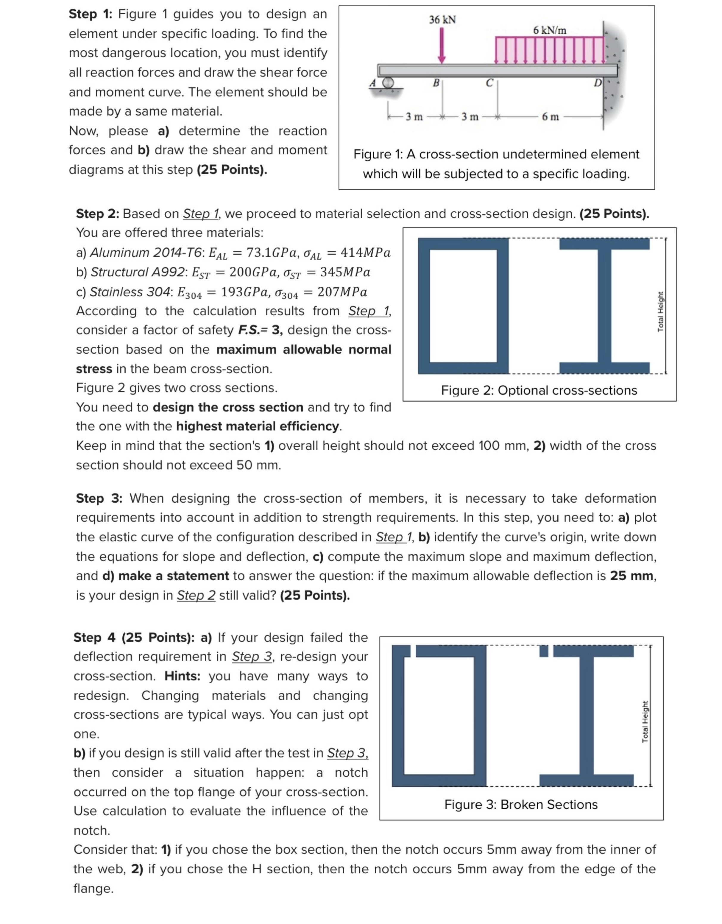 Solved Step 1: Figure 1 ﻿guides you to design an element | Chegg.com