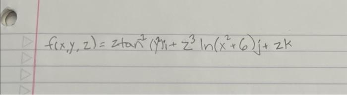 Solved having trouble understanding thislet F(x,y,z) = z tan | Chegg.com