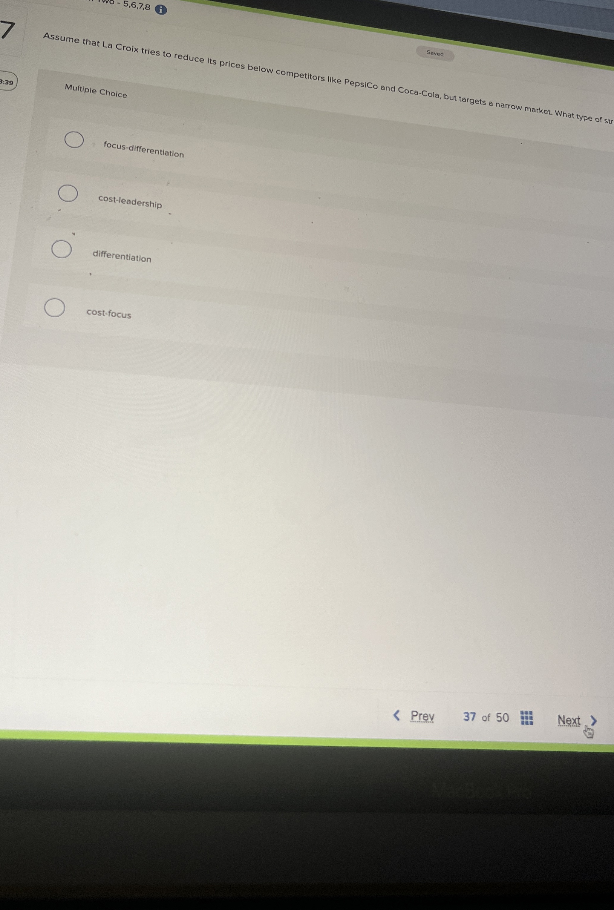 Solved 5,6,7,8SavedAssume that La Croix tries to reduce its | Chegg.com