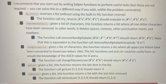 Solved To earn full credit for the project, your ML program | Chegg.com
