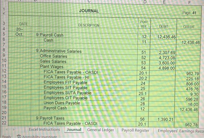 Excel Instructions CAUTION: Read Appendix A for | Chegg.com
