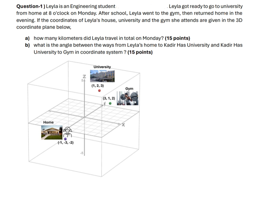 Solved Question-1 ) ﻿Leyla is an Engineering studentLeyla | Chegg.com