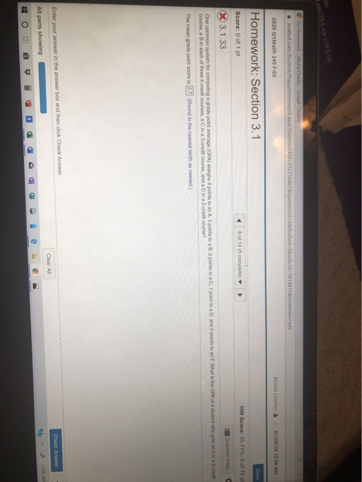 Solved one common system fir computing a grade point | Chegg.com Solved one common system fir computing a grade point | Chegg.com