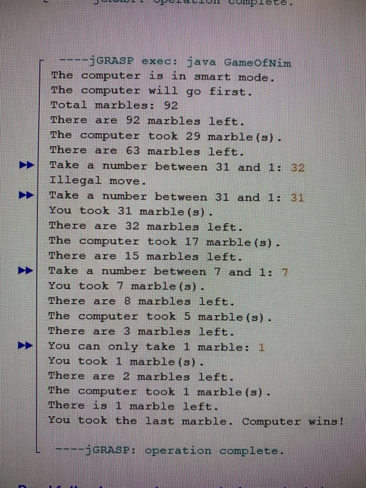 Solved The Game of Nim Problem Description: Two players | Chegg.com