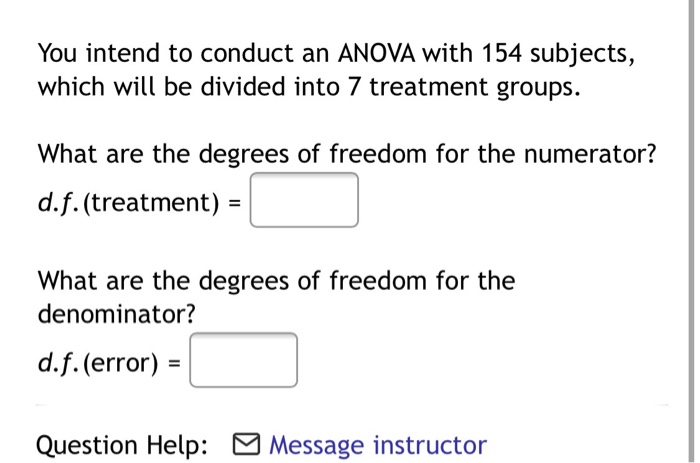 Solved You intend to conduct an ANOVA with 3 groups in which | Chegg.com