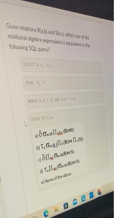 Solved If the attribute K of a relation is a foreign key, | Chegg.com