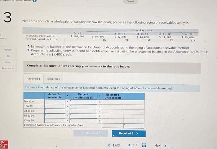Net Zero Products, a wholesaler of sustainable raw | Chegg.com