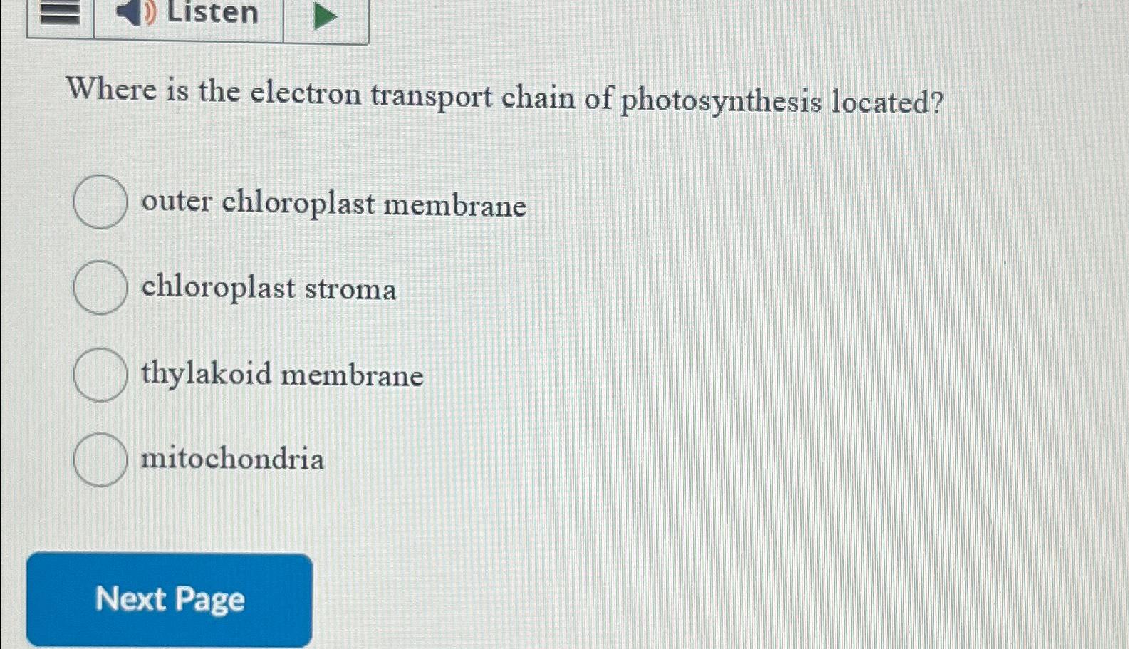 Solved Where is the electron transport chain of | Chegg.com