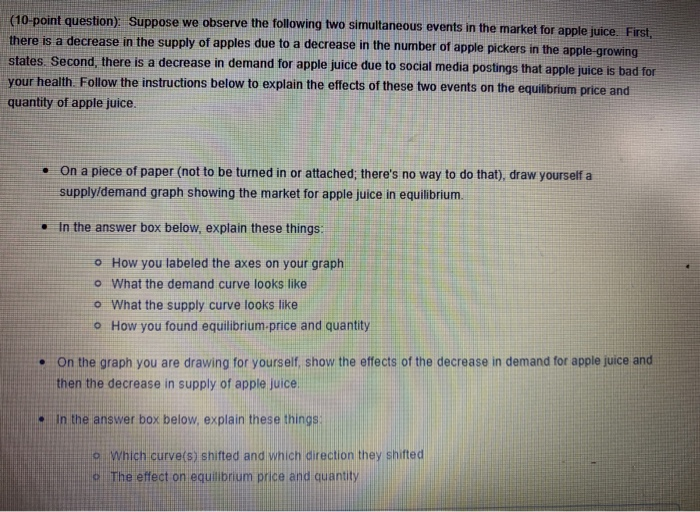 Solved (10-point question). Suppose we observe the following | Chegg.com