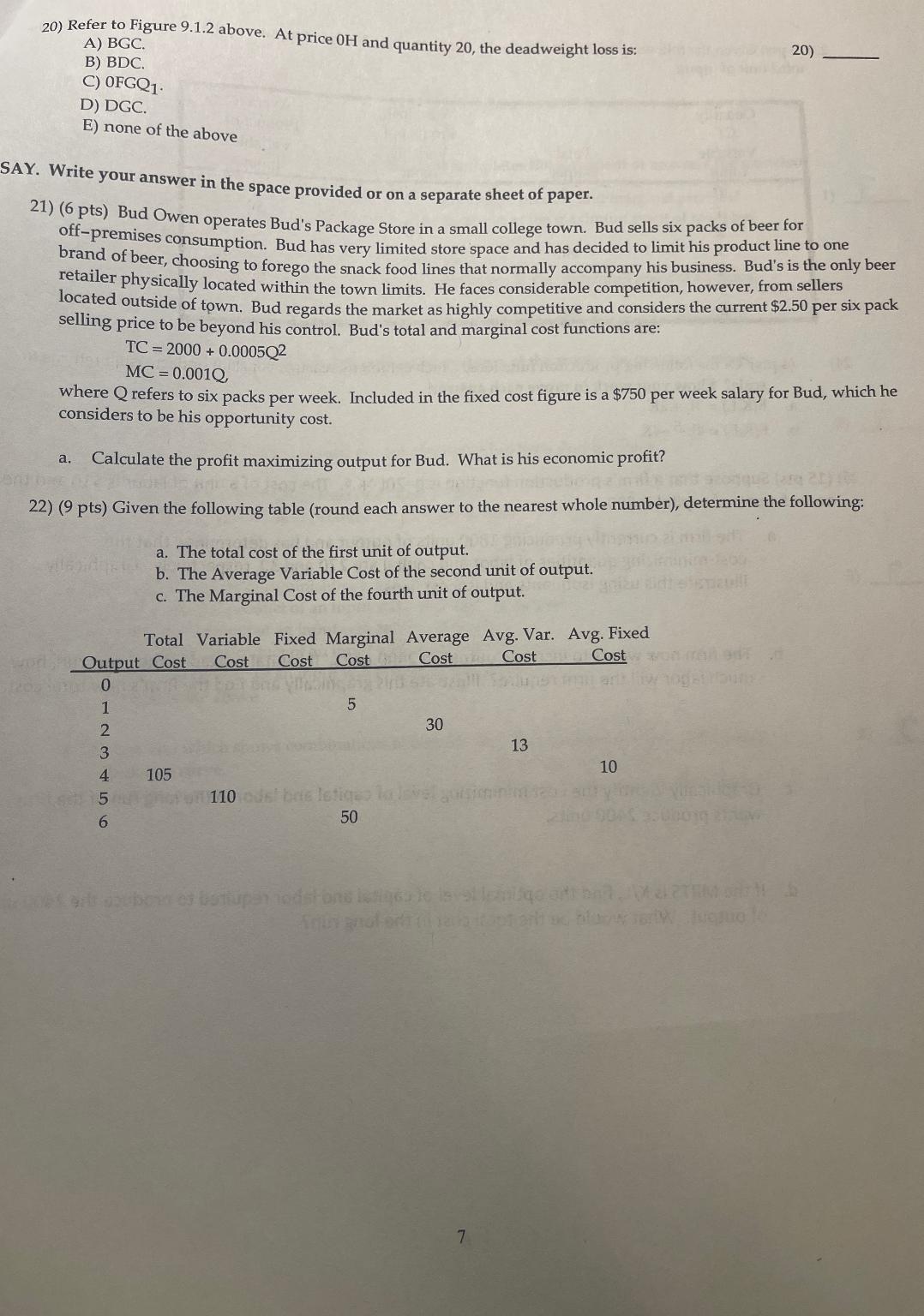 Solved Refer to Figure 9.1 .2 ﻿above. At price 0H ﻿and | Chegg.com