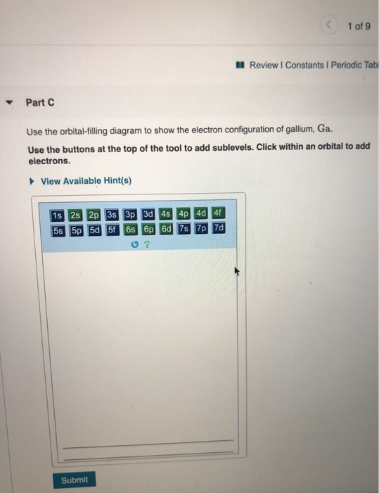 Solved Review Constants 1 Periodic Table Part A | Chegg.com