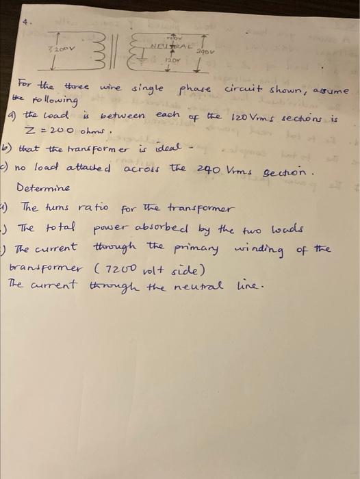 Solved NEVAL 3 3/ 290 ISO For the three the following wire | Chegg.com