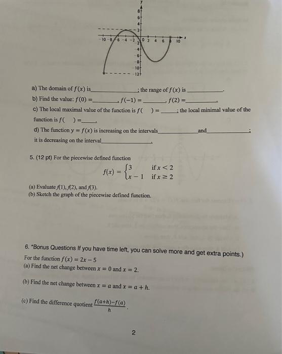 Solved Multiple-choice Questions: 1(5pt). Which of the | Chegg.com
