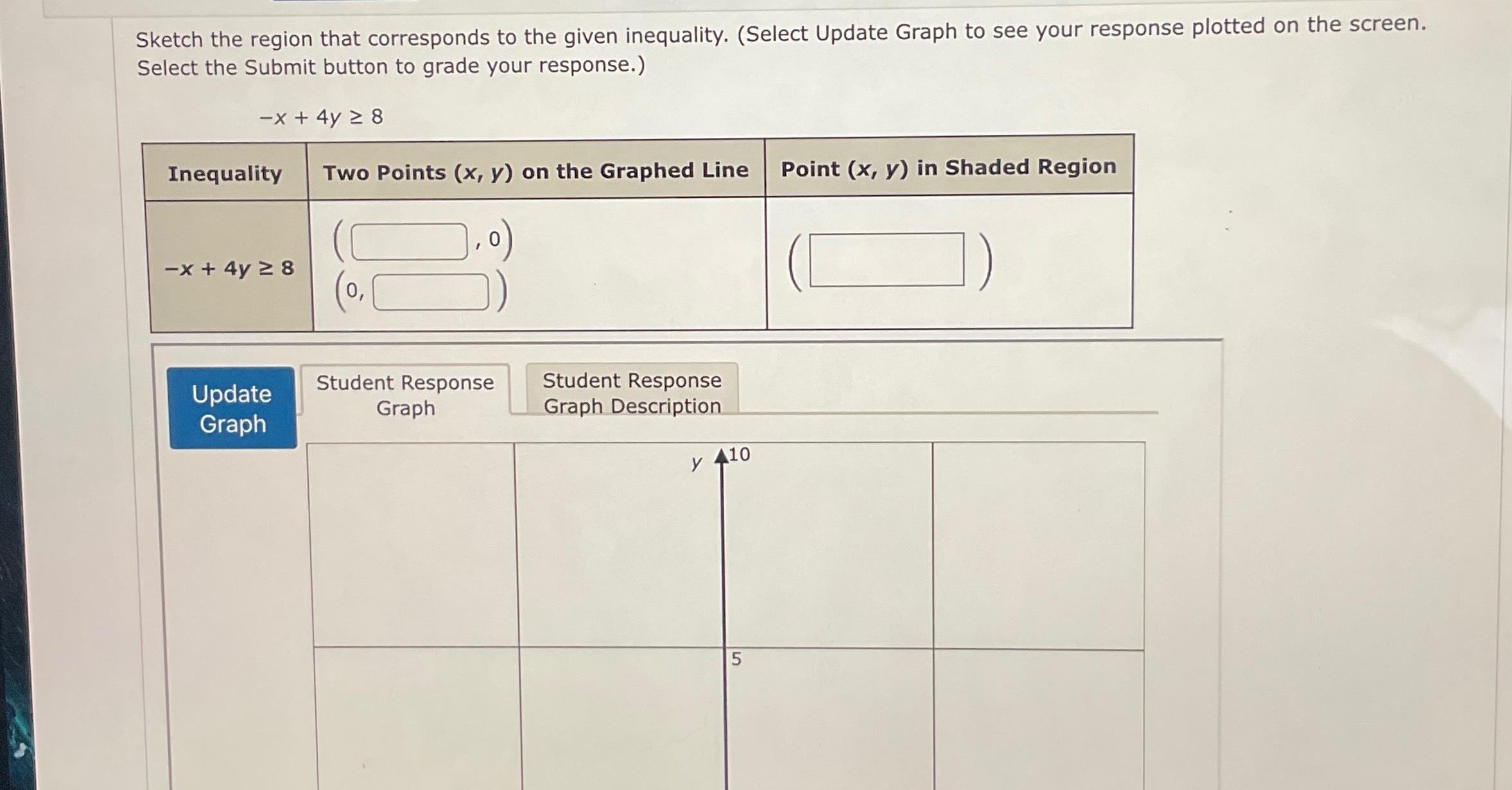 Solved Sketch the region that corresponds to the given | Chegg.com