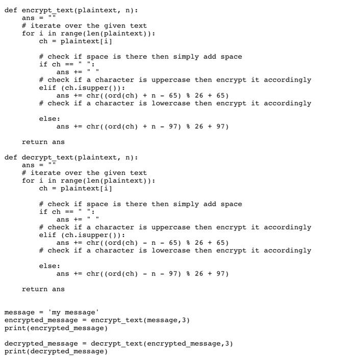 Solved 3. (MITM attack) Assume a double-Caesar cipher is | Chegg.com