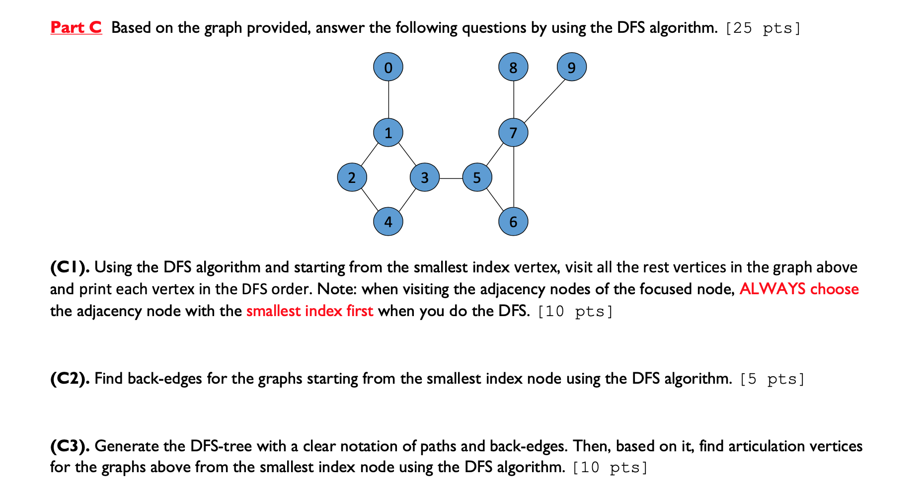 Solved Part C Based on the graph provided, answer the | Chegg.com