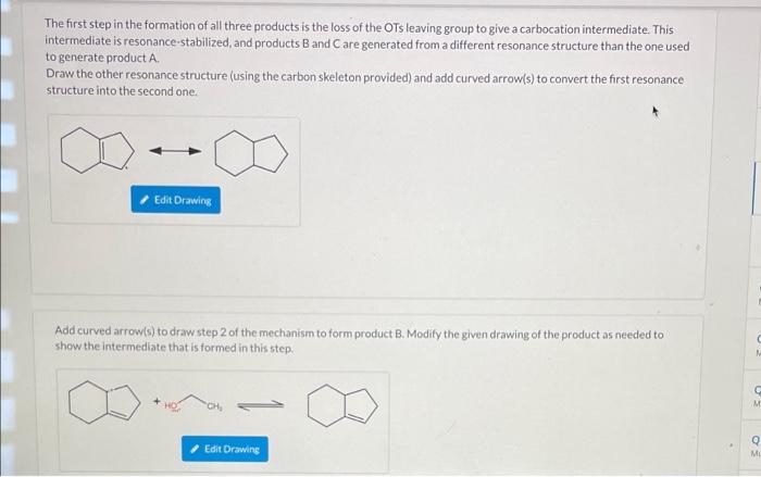 Solved Propose a mechanism that explains formation of each | Chegg.com