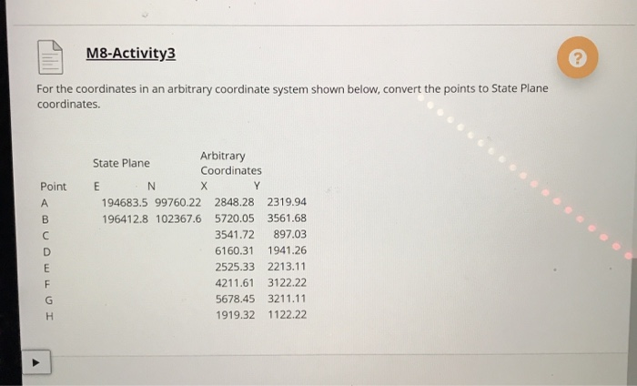 for the coordinates in an arbitrary coordinate system | Chegg.com