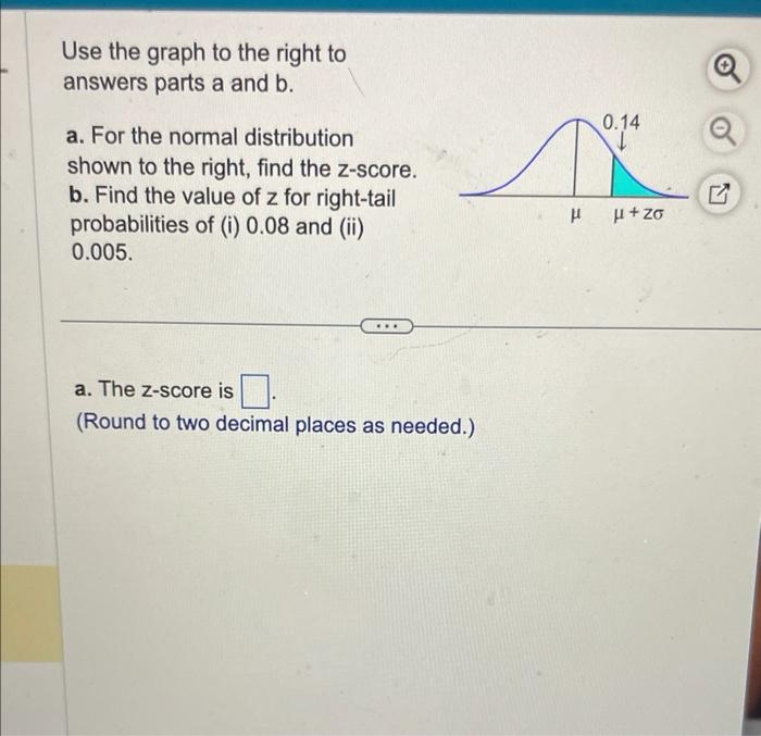 Solved Use the graph to the right to answers parts a and b. | Chegg.com