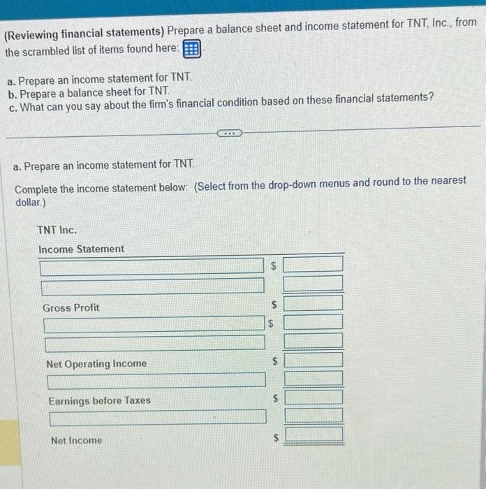 solved-reviewing-financial-statements-prepare-a-balance-chegg