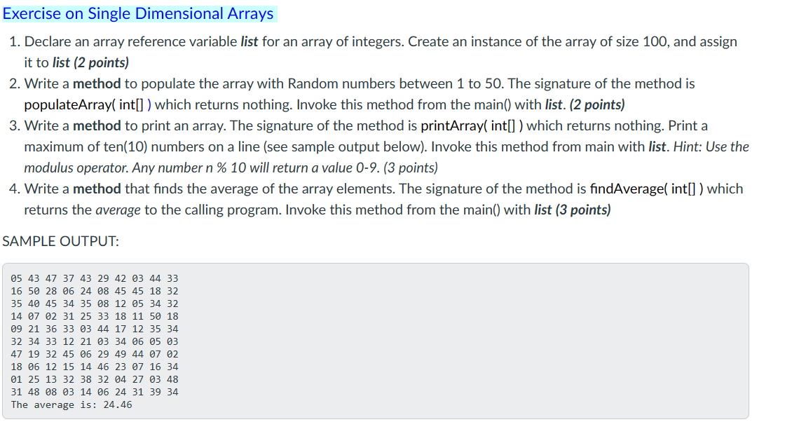 Solved (Please complete in java code ) | Chegg.com