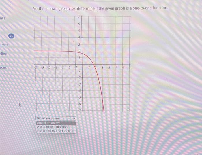 Solved For the following exercise, determine if the given | Chegg.com