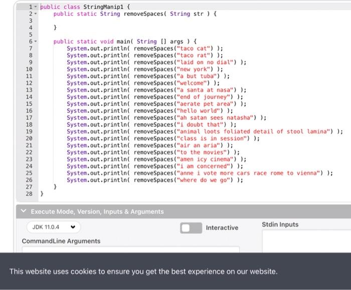 Solved Directions: Inside the starter code that was given to | Chegg.com