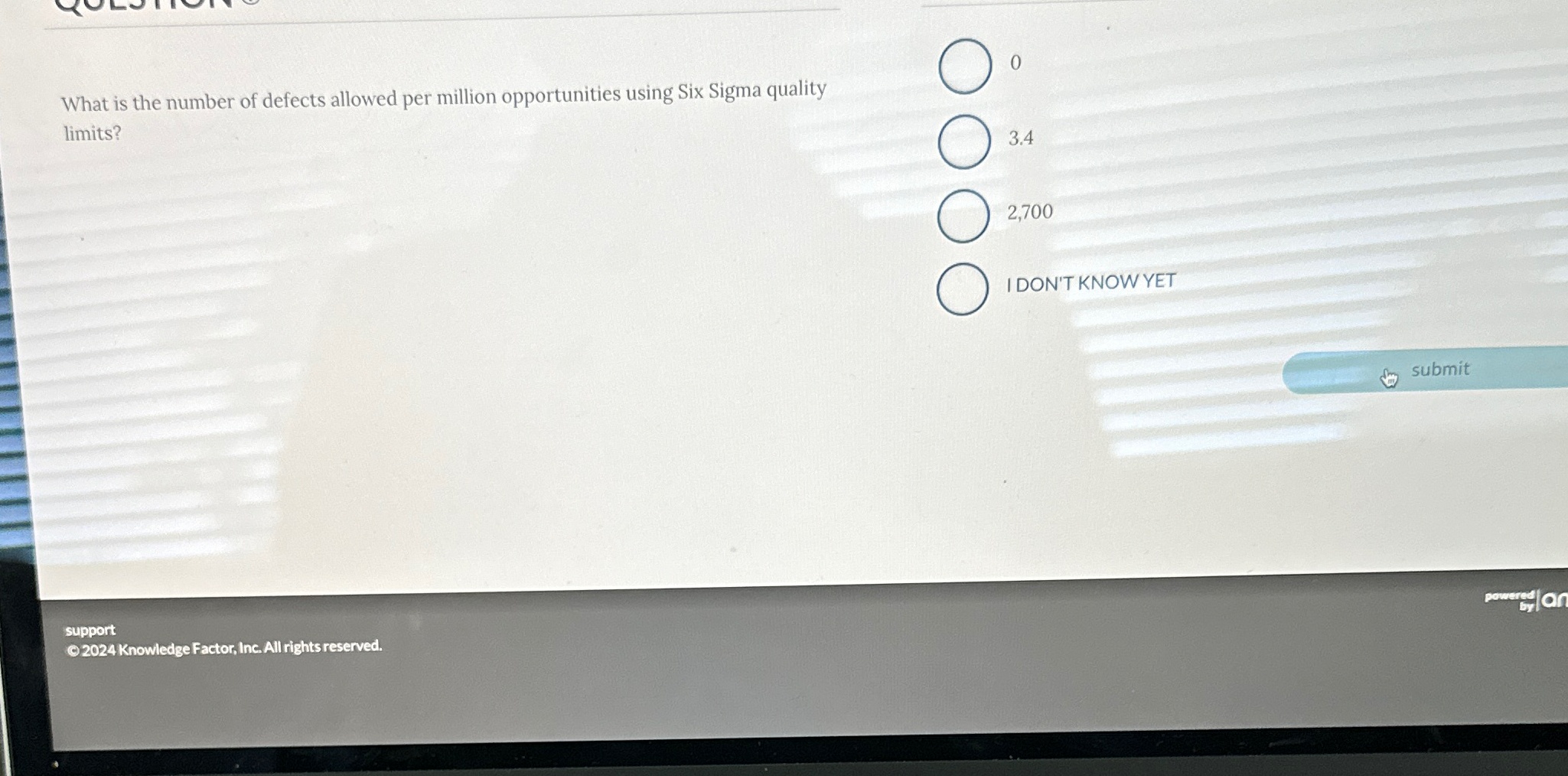 Solved What is the number of defects allowed per million | Chegg.com