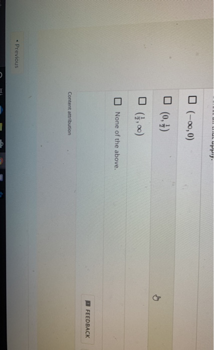Solved Analyze the following graph of f'(x). Select all of | Chegg.com