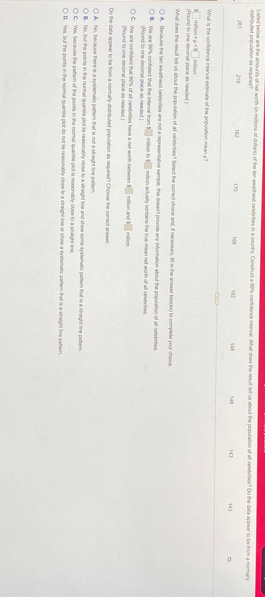 Solved distributed population as | Chegg.com