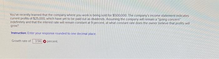 Solved Youve Recently Learned That The Company Where You
