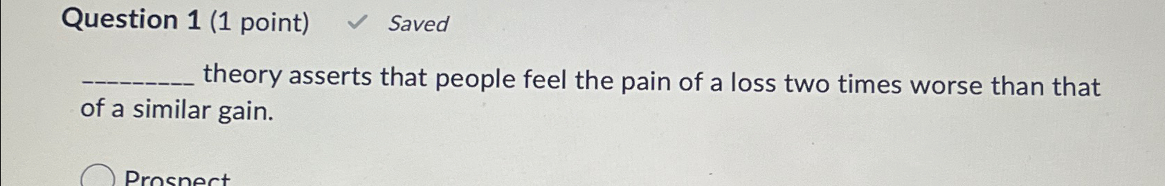 Solved Question 1 (1 ﻿point) ﻿Savedtheory asserts that | Chegg.com