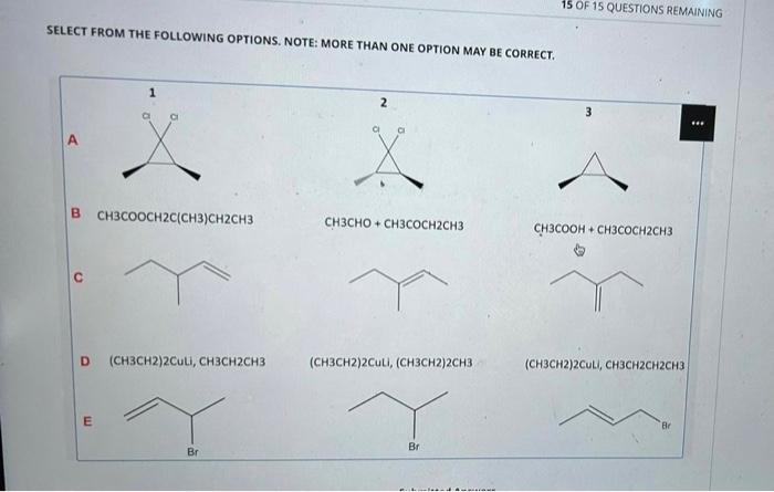Solved Draw the structure of the reactant or product in the | Chegg.com