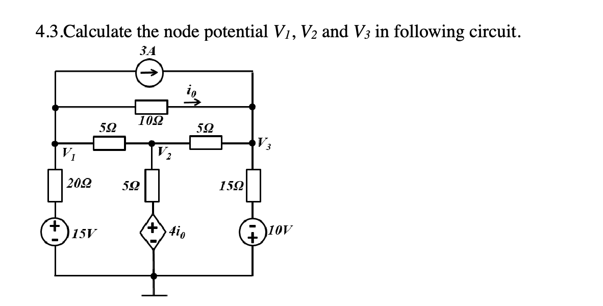 Solved Electric Circuits. please solve it ASAP; .Calculate | Chegg.com