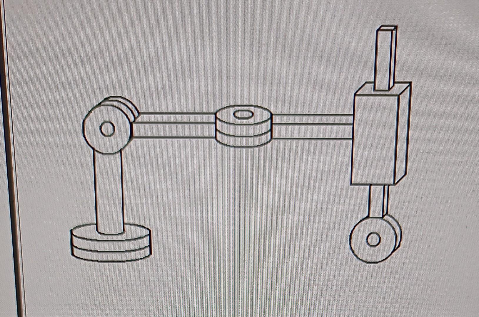 Solved For the following robotics arm, find the following 1. | Chegg.com