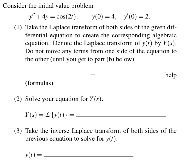 Consider the initial value | Chegg.com