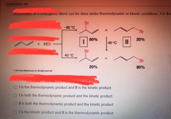 Solved Bromination of a compugated diene can be done under | Chegg.com