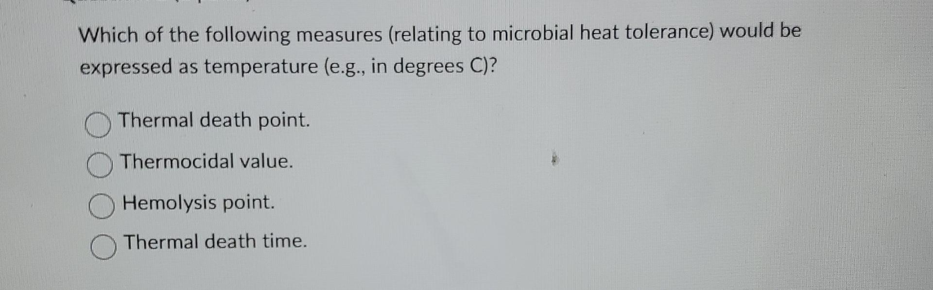 Solved Which of the following measures (relating to | Chegg.com