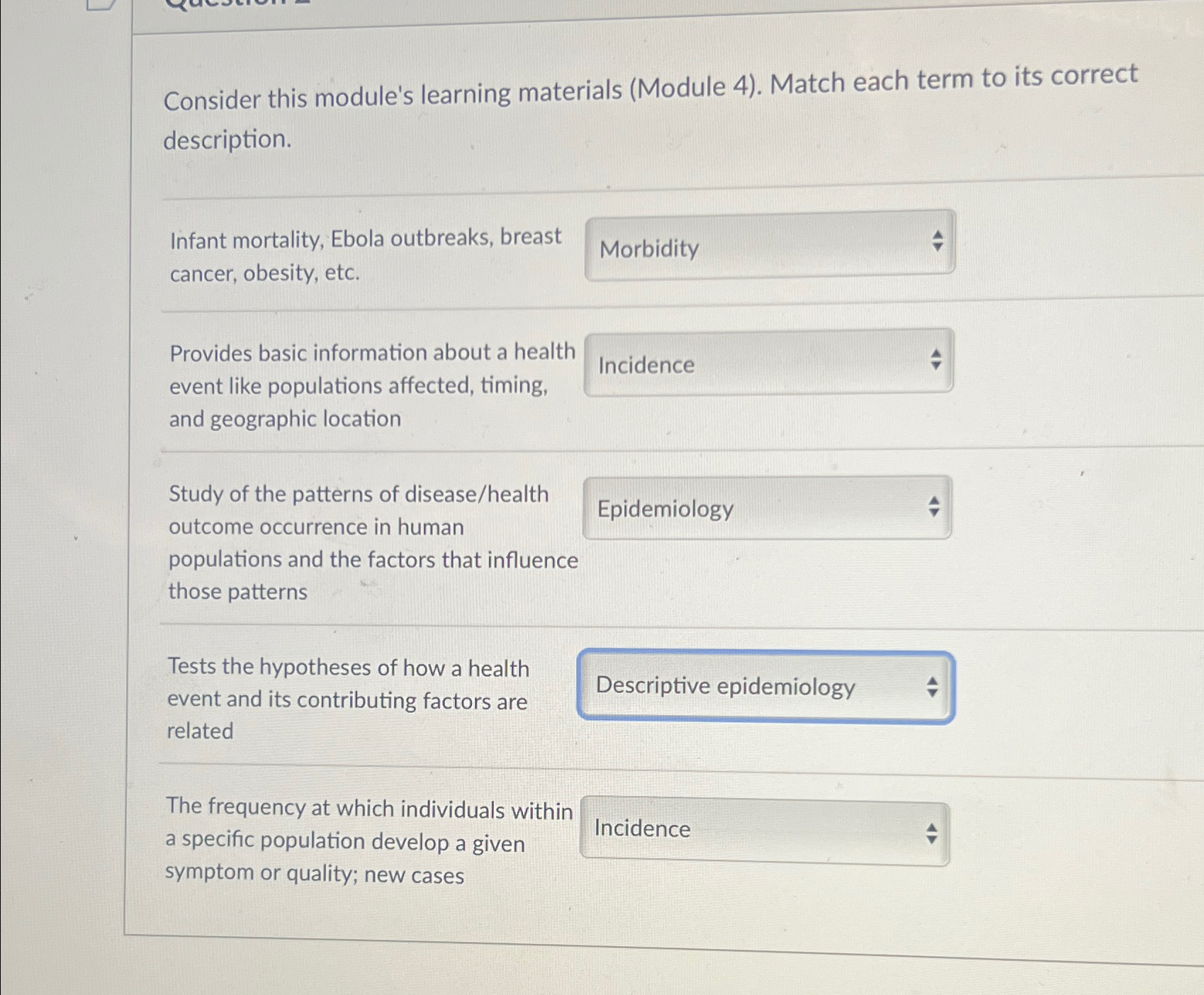 Solved Consider this module's learning materials (Module 4). | Chegg.com