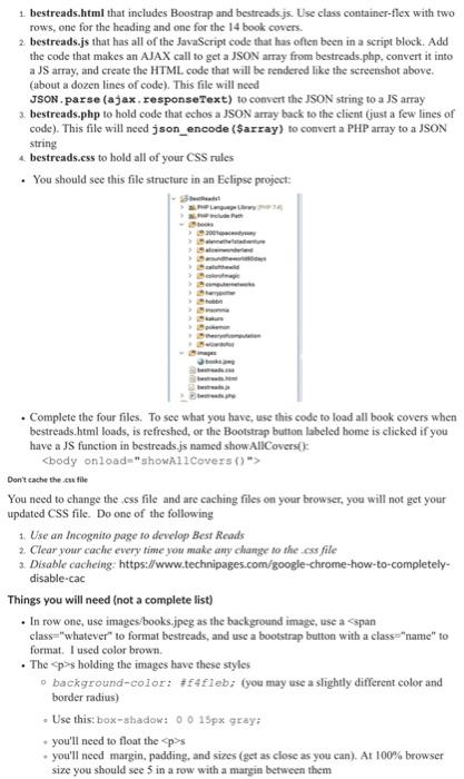 This Assignment asks you to make a PHP web service | Chegg.com