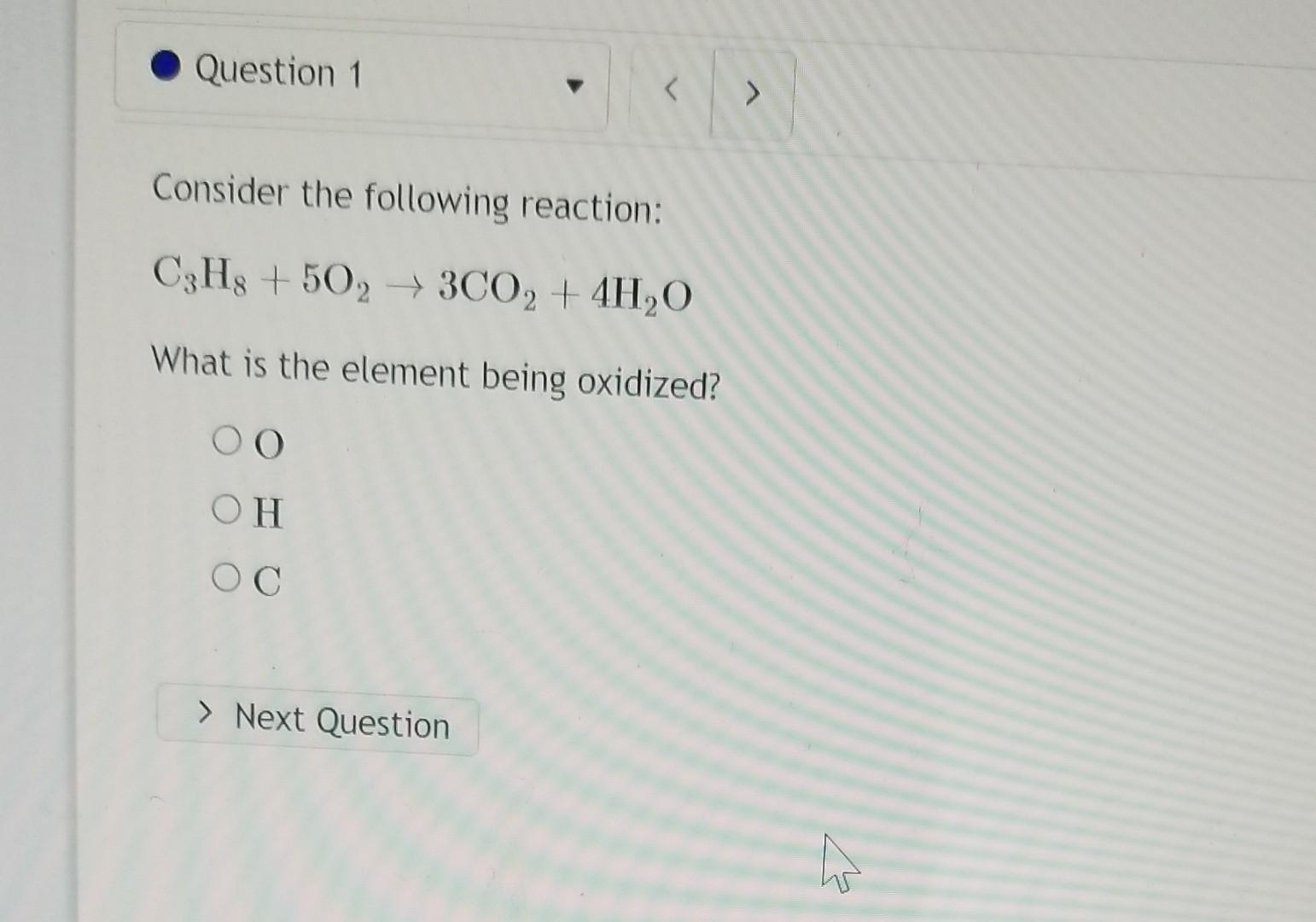 Solved Consider the following reaction: C3H8+5O2→3CO2+4H2O | Chegg.com