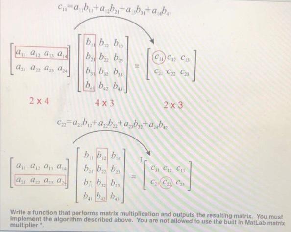 Solved Matrix Multiplication Consider two matrices. (A) with | Chegg.com
